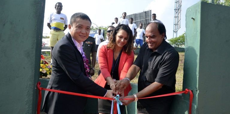 CICT funds two international-standard courts at SLTA for wheelchair ...